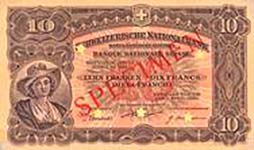 Die 10er-Noten im Laufe der Zeit- BLICK