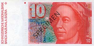 Die 10er-Noten im Laufe der Zeit- BLICK